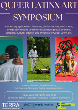 Queer Latinx Art Symposium • Culture • John F. Kennedy Institute